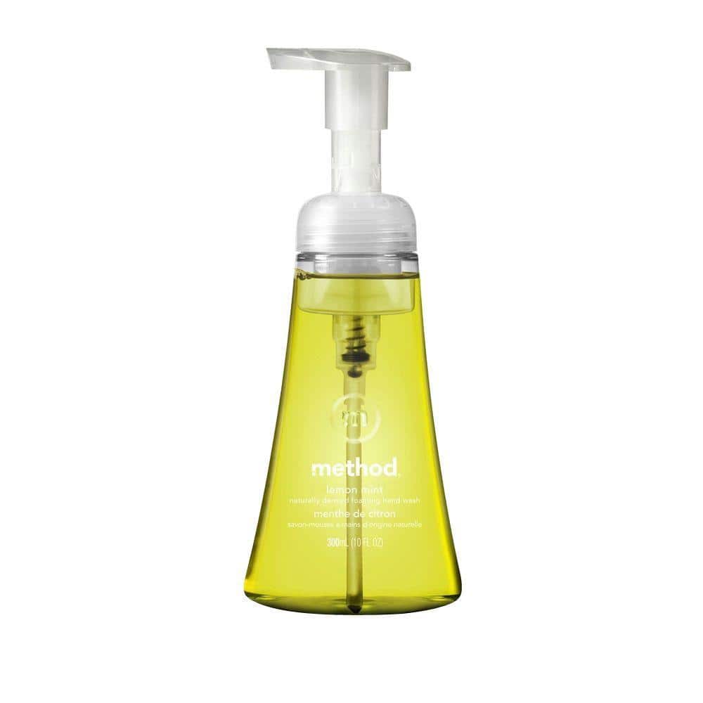 Method 10 oz. Lemon Mint Foaming Hand Wash 01162 - The Home Depot