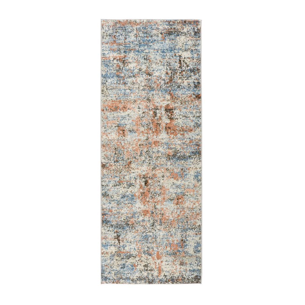 Madison Park Amelia Multi 2 ft. x 7 ft. Abstract Area Rug MP35-7555 ...
