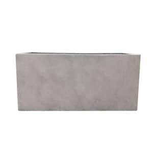 Reviews for KANTE 23.2"L Long Rectangular Concrete Planter, Large ...