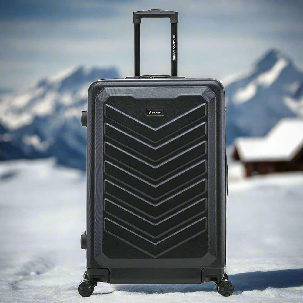 US ARMY U.S. ARMY FOX 28" Large Suitcase Black USLFOX00L-BLK - The Home ...
