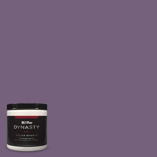 BEHR DYNASTY 8 oz. #660D-6 Zinfandel Matte Stain-Blocking Interior ...