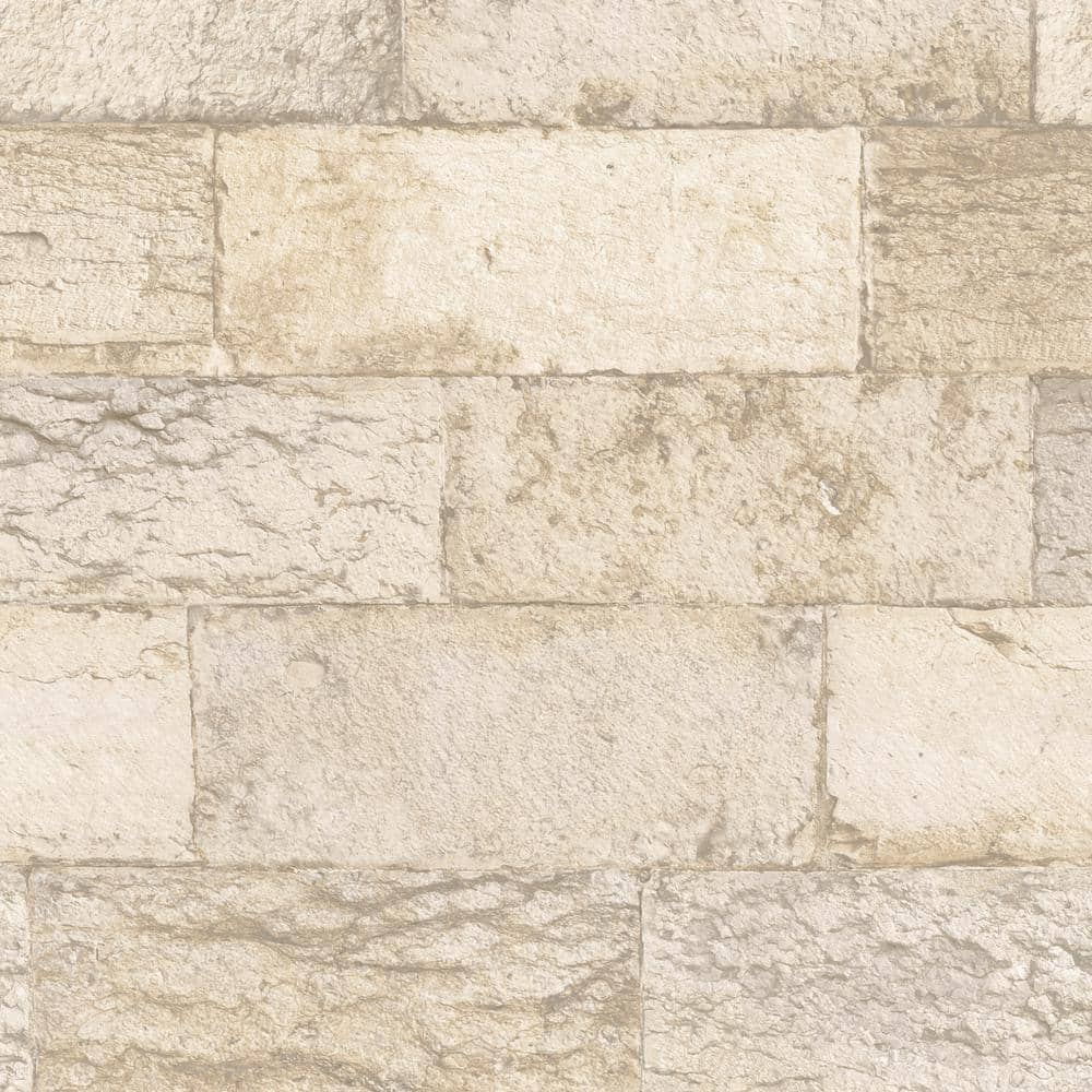 Patton Organic Stone Vinyl Strippable Roll (Covers 55 sq. ft.) G67968 ...