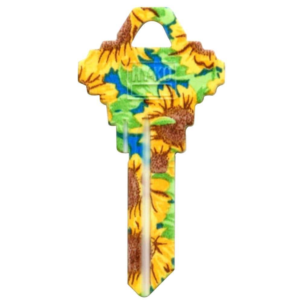 HY-KO Blank Kwikset Sunflower Key 16010SC1-04 - The Home Depot