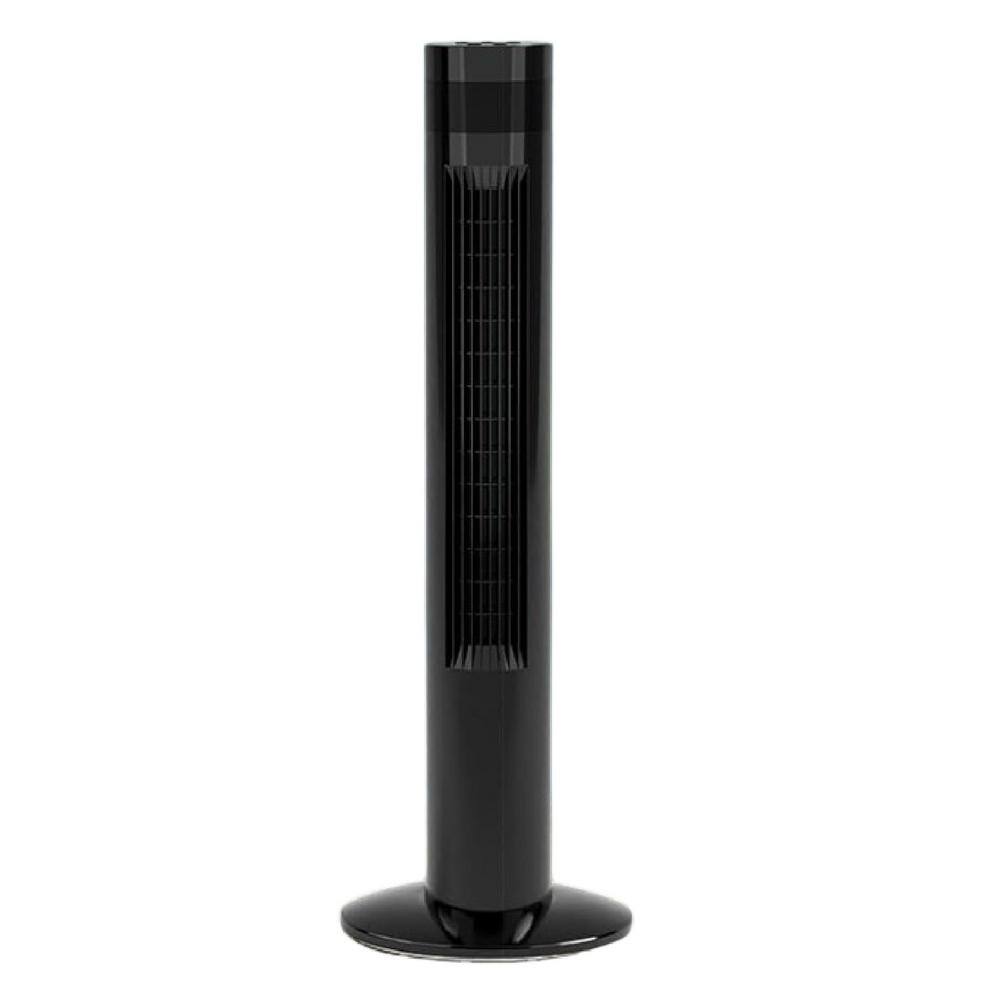Adrinfly 36 in. 3-Fan Speeds Tower Fan in Black Finish with Remote ...