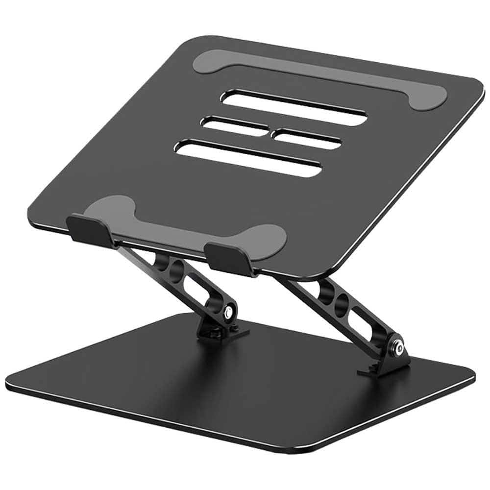 OBJLGEV Adjustable Metal Foldable Laptop Stand Riser Ventilated Cooling ...