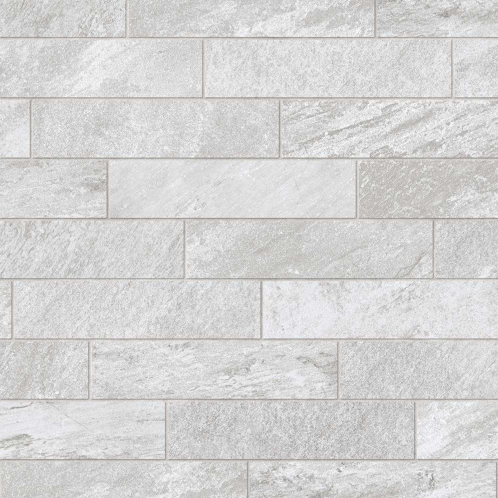 Reviews for Corso Italia Alpe Graphite Matte 3 in. x 12 in. Quartzite ...