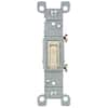 Leviton 15 Amp Single-Pole Toggle Light Switch, Light Almond 1451-2T ...