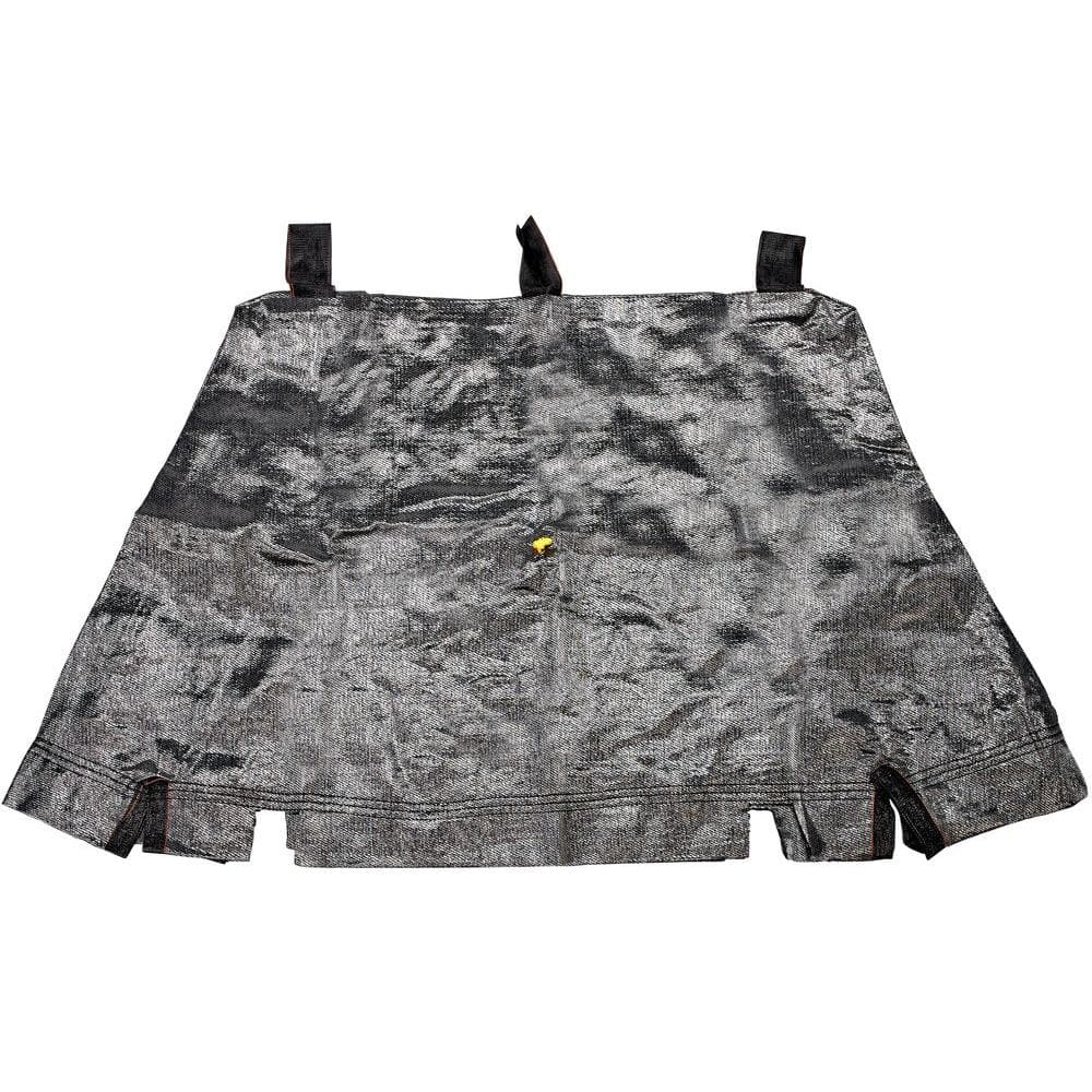 Mutual Industries 1/2 in. x 4 ft. x 2 ft. Black Inlet Silt Sack - 36 in ...