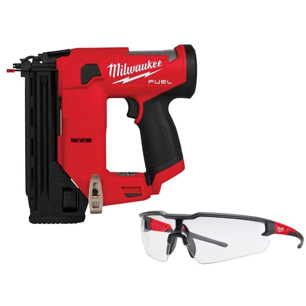 Milwaukee M12 FUEL 12-Volt Lithium-Ion Brushless Cordless 18-Gauge 1-1/ ...