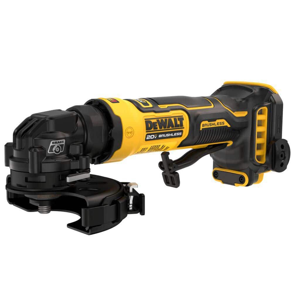 DEWALT Atomic 20V MAX Cordless 4 in. Angle Grinder with Paddle Switch ...