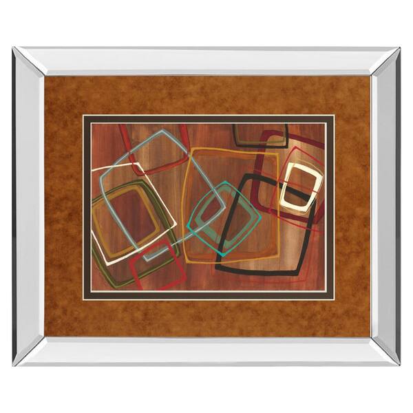 Classy Art 1 Piece Framed Graphic Print Abstract Art Print 34 in. x 40 ...