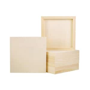 Afoxsos 0.12 in. x 4 in. x 12 in. Balsa Wood Project Panel Unfinished ...