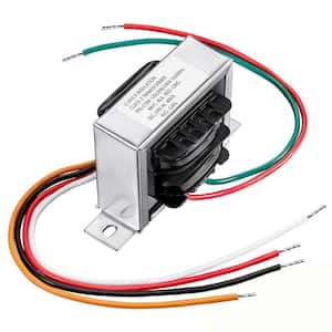 24V 50VA Control Transformer Multi-Tap for HVAC Furnace, Primary 120V ...