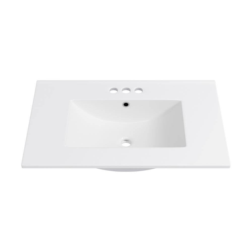 Eridanus Tucson 30 in. W x 18 in. D x 7 in. H Vitreous China Single ...