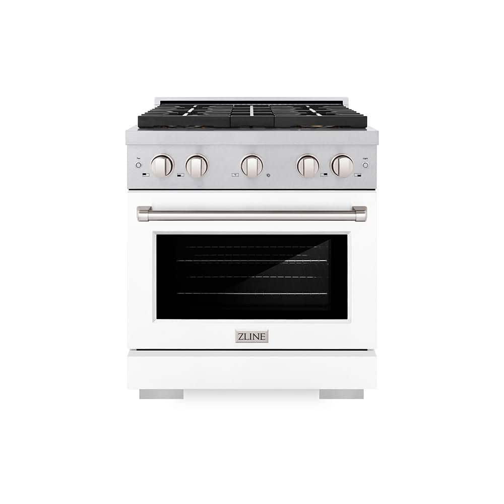 Reviews for ZLINE Kitchen and Bath 30 in. 4.2 cu. ft. Paramount Gas ...