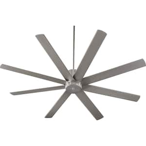 Quorum INTERNATIONAL Proxima 60 in. Indoor Satin Nickel Ceiling Fan ...
