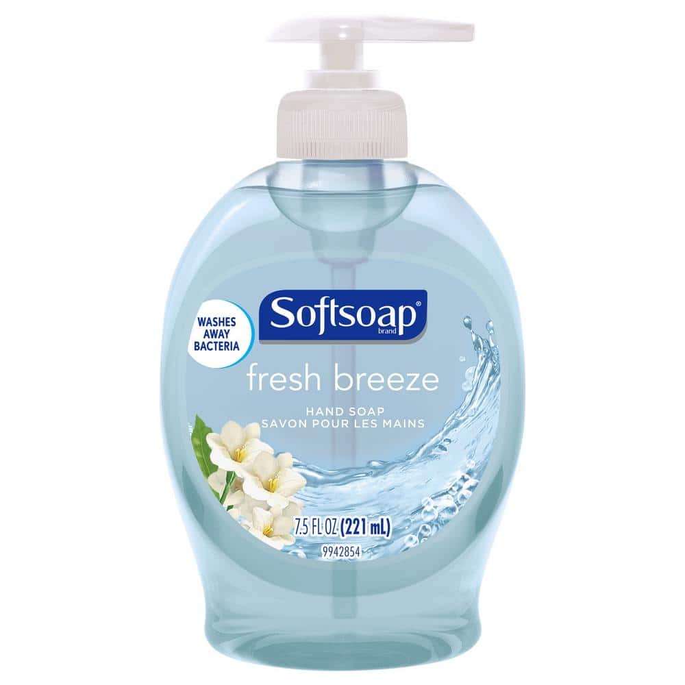 Softsoap 7.5 oz. Fresh Breeze Scented Pump Bottle Hand Soap US04964A ...