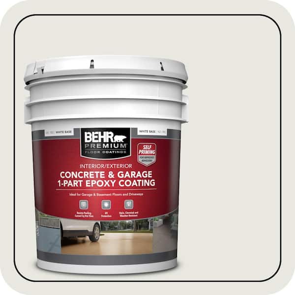 BEHR PREMIUM 5 gal. #BWC-30 Diamonds Therapy Self-Priming 1-Part Epoxy ...