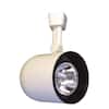 HALO White Body Lazer Small Roundback Cylinder Track Light White Baffle ...