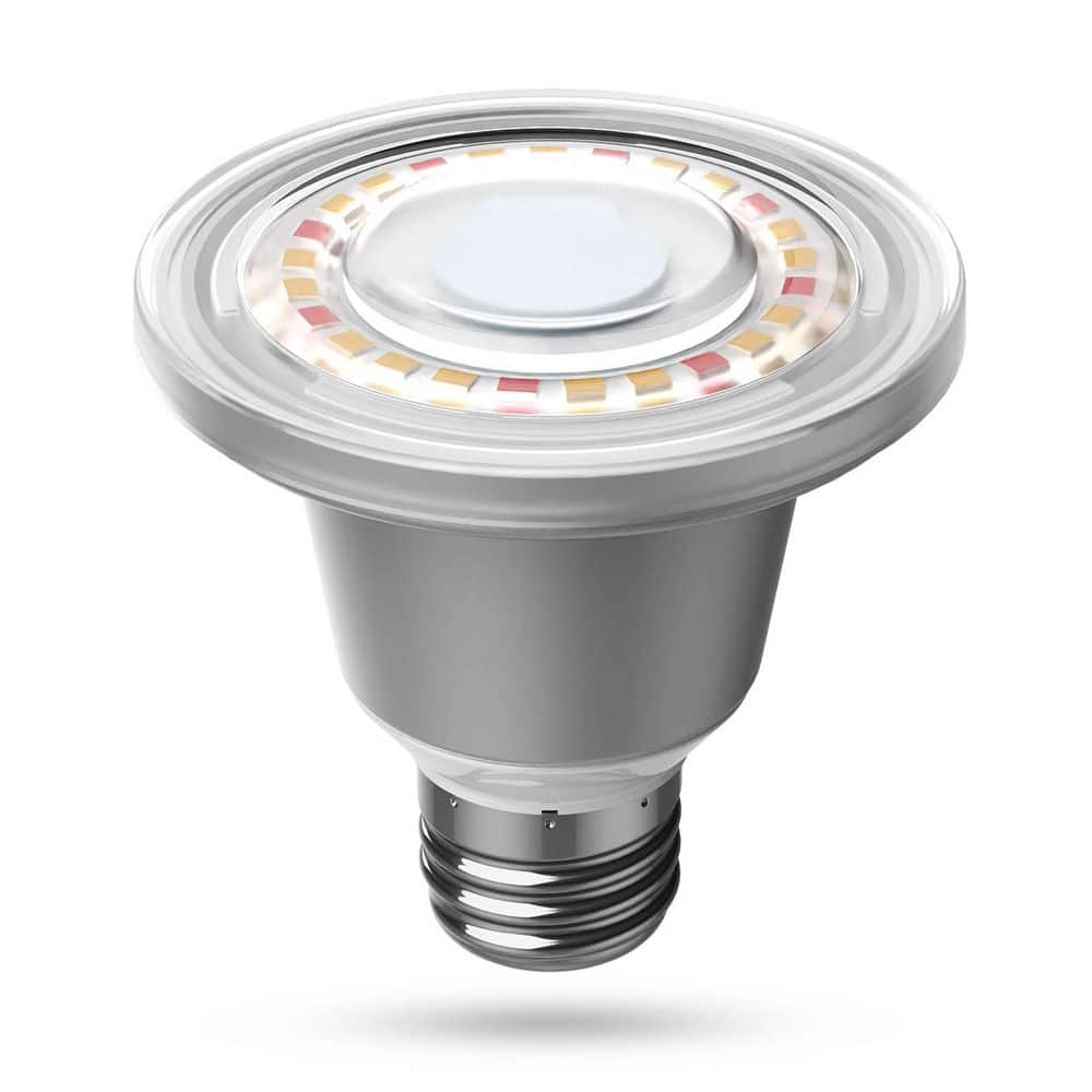 SANSI 12-Watt BR20 Full Spectrum E26 LED Grow Light Bulb for Indoor or ...