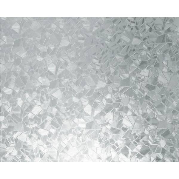 d-c-fix 35 in. x 59 in. Splinter Static Cling Window Film F3385019 ...