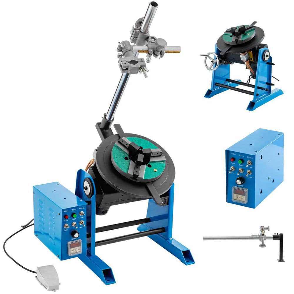 VEVOR 50 kg Rotary Welding Positioner 120-Watt 0° to 90-Degree ...