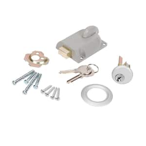 Everbilt 5/16 in. Square-Shaft T-Handle Garage Door Lock with Key 90362 ...