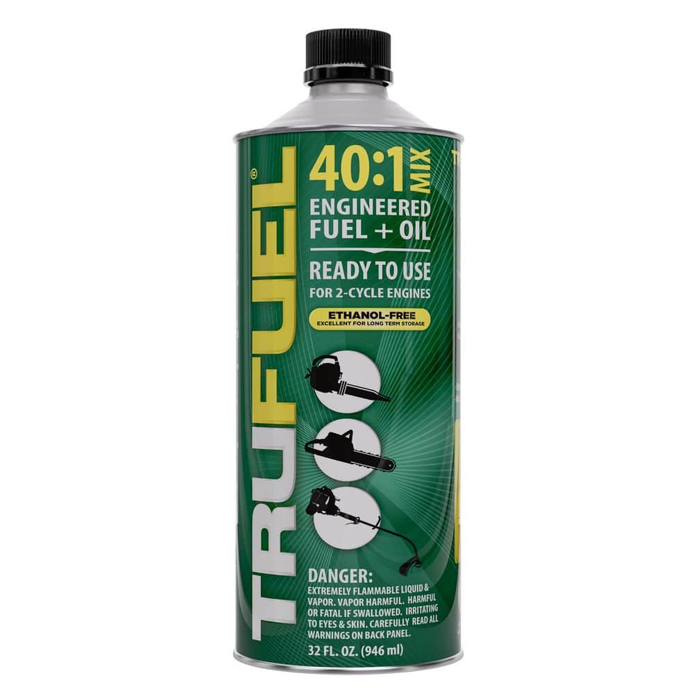 TruFuel 2-Cycle 40:1 Pre-Mixed Fuel and Oil 32 oz. (1-Pack) 6525538 ...