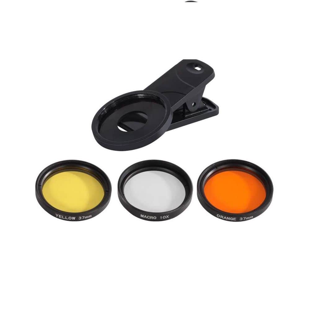 OBJLGEV Aquarium Choice Coral Lens Filter Kits for Phone with Yellow ...