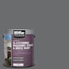 BEHR PREMIUM 1 gal. #770F-5 Dark Ash Elastomeric Masonry, Stucco and ...
