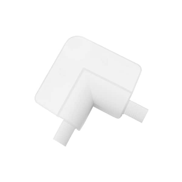 Trim-Tex 3 in x 3 in x 3 in Vinyl Drywall 2-Way Plastic Corner 187133 ...