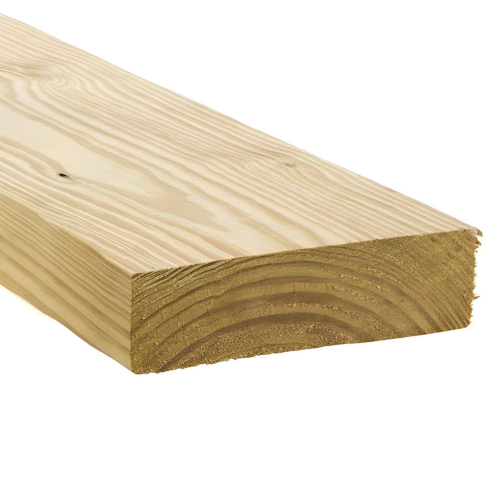 2 in. x 6 in. x 18 ft. SYP # 2 Standard KDHT SYP #2 2 X 6 18' - The ...