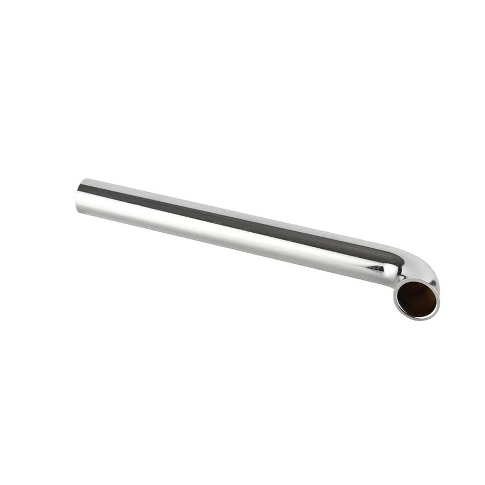 Everbilt 1-1/2 in. x 15 in. Chrome-Plated Brass Sink Drain Outlet Waste ...