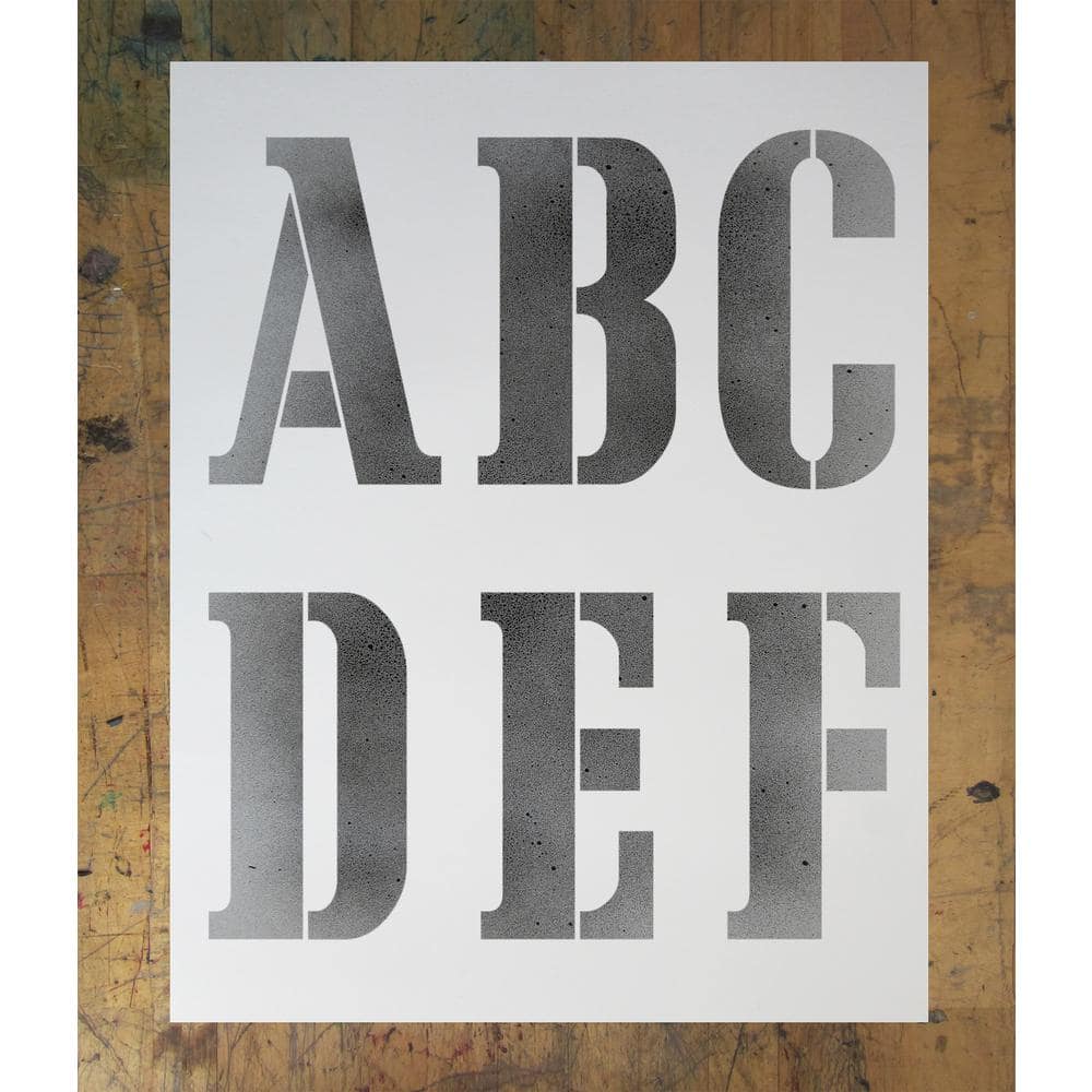 Buy Cargo Font Stencil Online at Lowest Price in India. 301179034