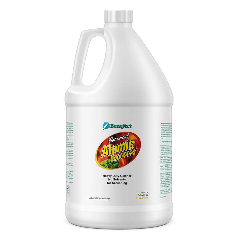BENEFECT 1 Gal. Botanical Atomic Cleaner and Degreaser Cleanup for Fire ...