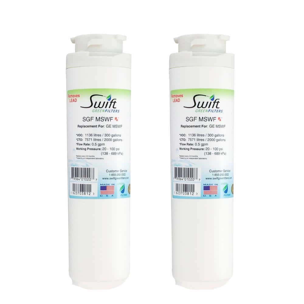 Swift Green Filters Replacement Water Filter for GE MSWF G23 (2-Pack ...