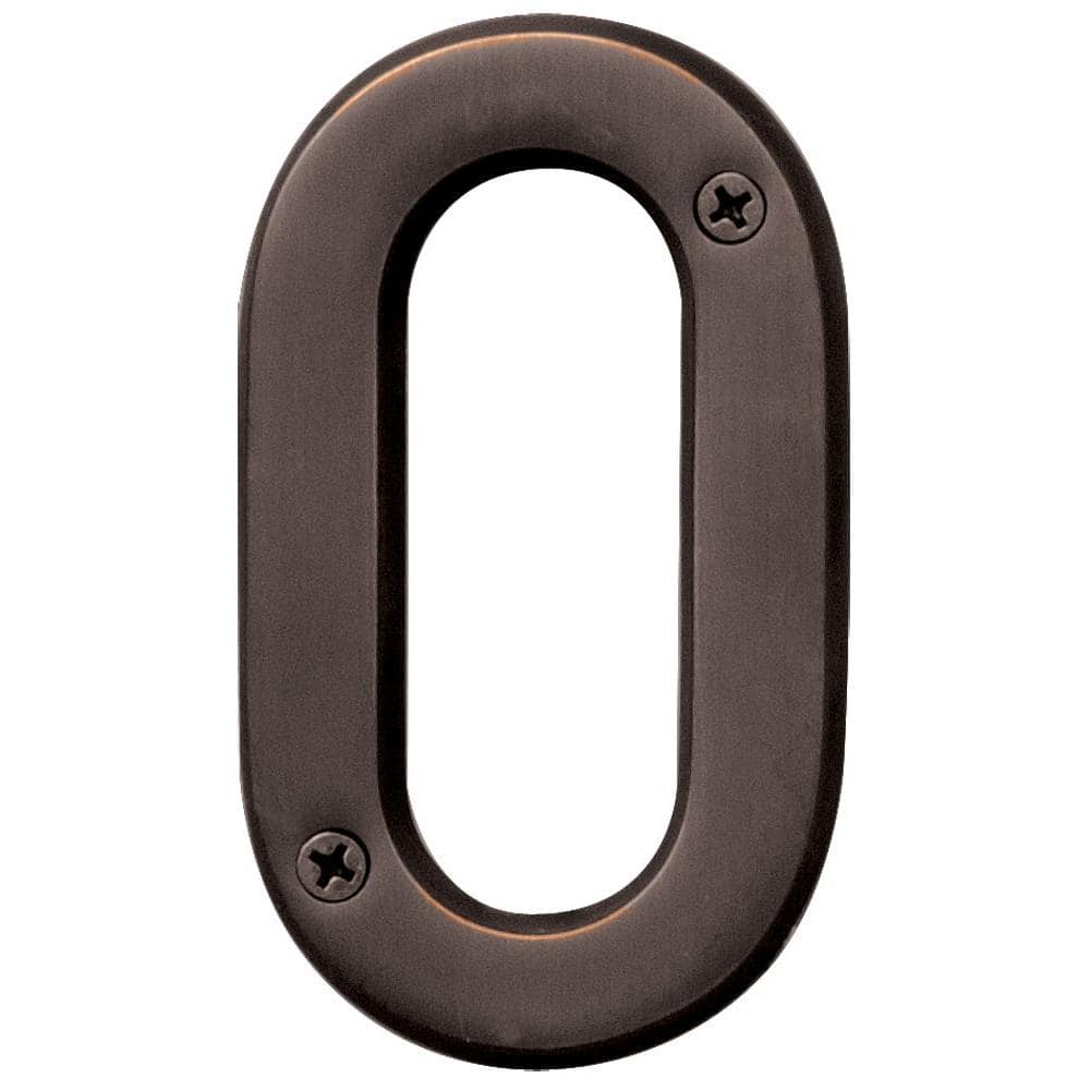 HY-KO 4 in. Metal Number 0 BR-42OWB/0 - The Home Depot