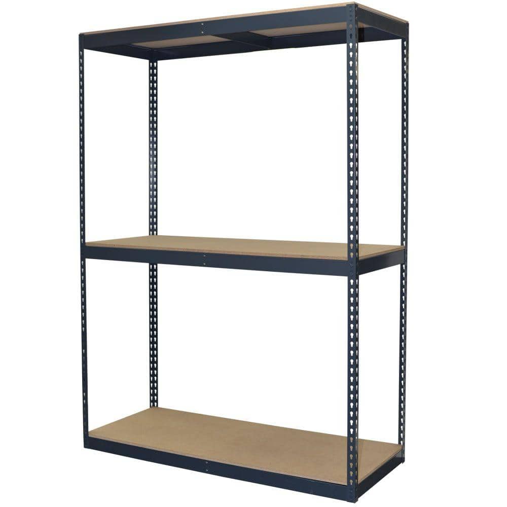 Storage Concepts 3-Tier Boltless Steel Garage Storage Shelving Unit (60 ...