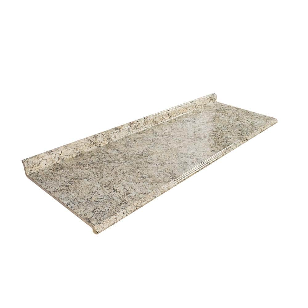 Hampton Bay 10 ft. Straight Laminate Countertop with Bullnose Edge and ...