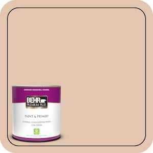 BEHR ULTRA 1 qt. #MQ1-31 Cockleshell Satin Enamel Exterior Paint ...