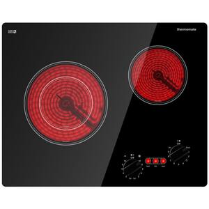 thermomate 21 in. Built-In Radiant Electric Ceramic Glass Cooktop in ...