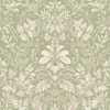 HOLDEN Leaf Damask Sage Green Non-Pasted Wallpaper (Covers 56 sq. ft ...