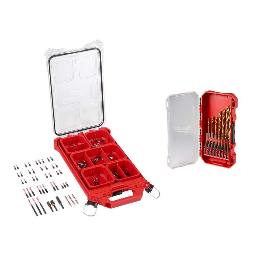 Milwaukee Shockwave Impact Duty Alloy Steel Screw Driver Bit Set with ...