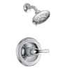 Delta Classic 1-Handle Shower Faucet Trim Kit in Chrome (Valve Not ...