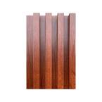 Ejoy 93 in. x 6 in x 0.8 in. Wood Solid Wall Cladding Siding Board (Set ...