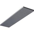 Ekena Millwork 0.25 in. x 3 in. x 14 in. Steel Hammered Light Blue ...