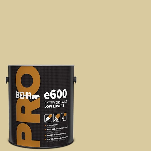 BEHR PRO 1 gal. #380F-4 Ground Ginger Low Luster Exterior Paint PR62001 ...