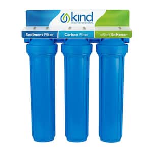 NuvoH2O Manor Trio Water Whole House Water Softener Plus Sediment and ...