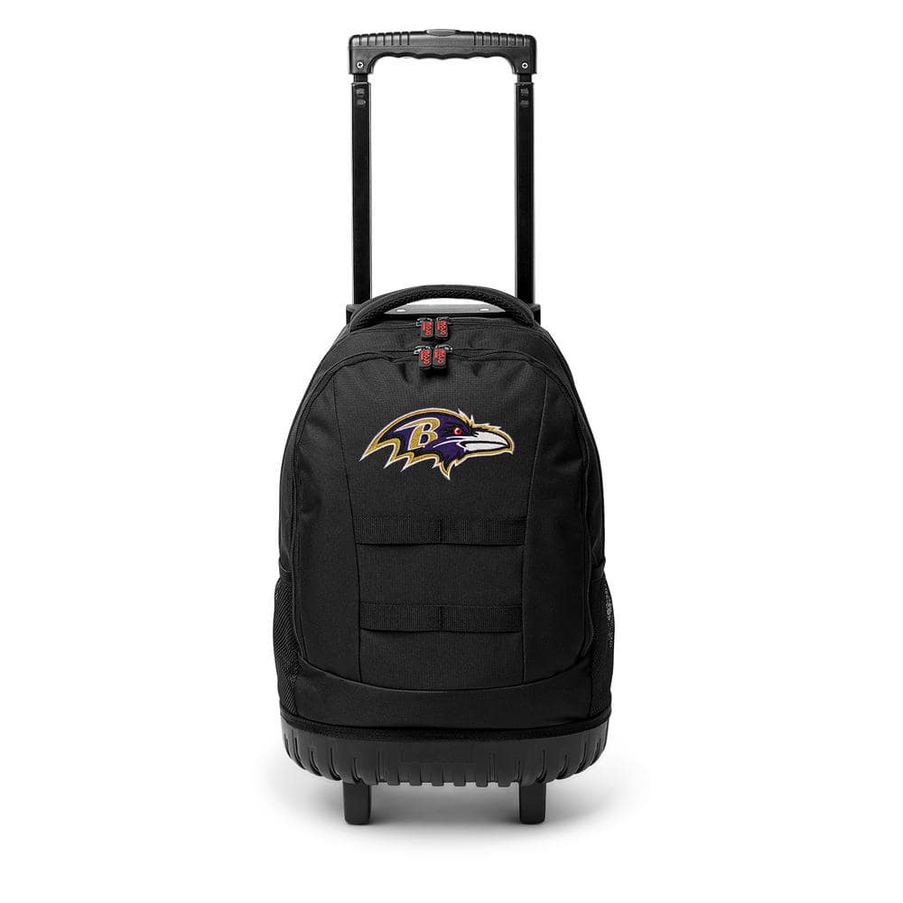 Mojo 23 in. Baltimore Ravens Wheeled Tool Backpack NFBRL912 - The Home ...
