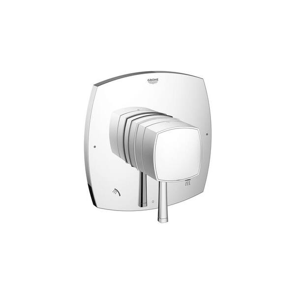 GROHE GrohFlex Grandera Single Handle Valve Trim Kit in StarLight ...